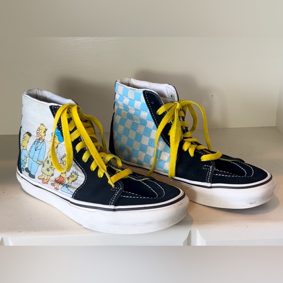 Vans | Shoes | Vans The Simpsons Sk8hi Top Sneakers Size Womens 7 Mens ...